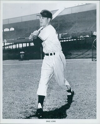 Dale Long Washington Senators Unsigned 8x10 Promo Page Photo A | eBay