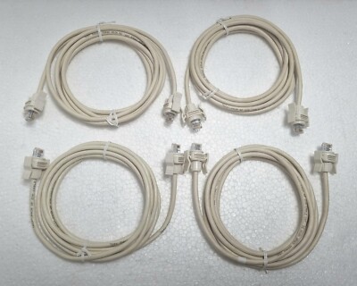 Schneider Electric Cable-RJ45-003 RJ Cable (3M) EOCR - 4 Qty Lot | eBay