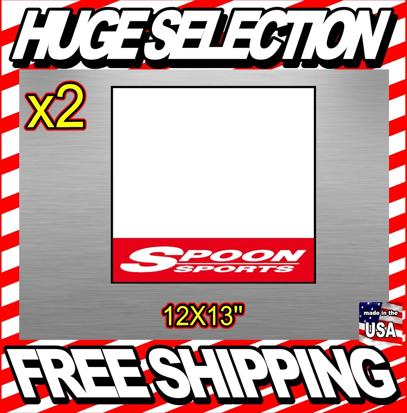 JDM SPOON KANJO SET VINYL DECAL STICKER (2) | eBay