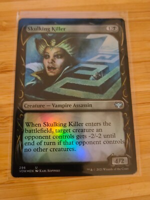 MTG Skulking Killer (FOIL Showcase) 296 Innistrad: Crimson Vow M/NM ...