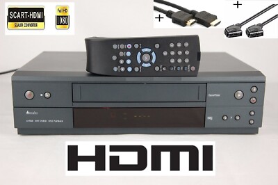 VTR *1 Year Warranty* VHS HDMI VCR *Original Remote* | eBay