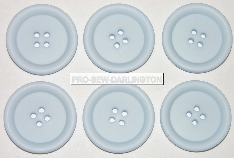 6 Round Coat Buttons ( Choice Of Size & Colour ) | eBay UK