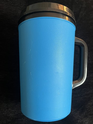 Vtg Aladdin Insulated Travel Mug Light Blue 32 oz Hot or Cold with ...