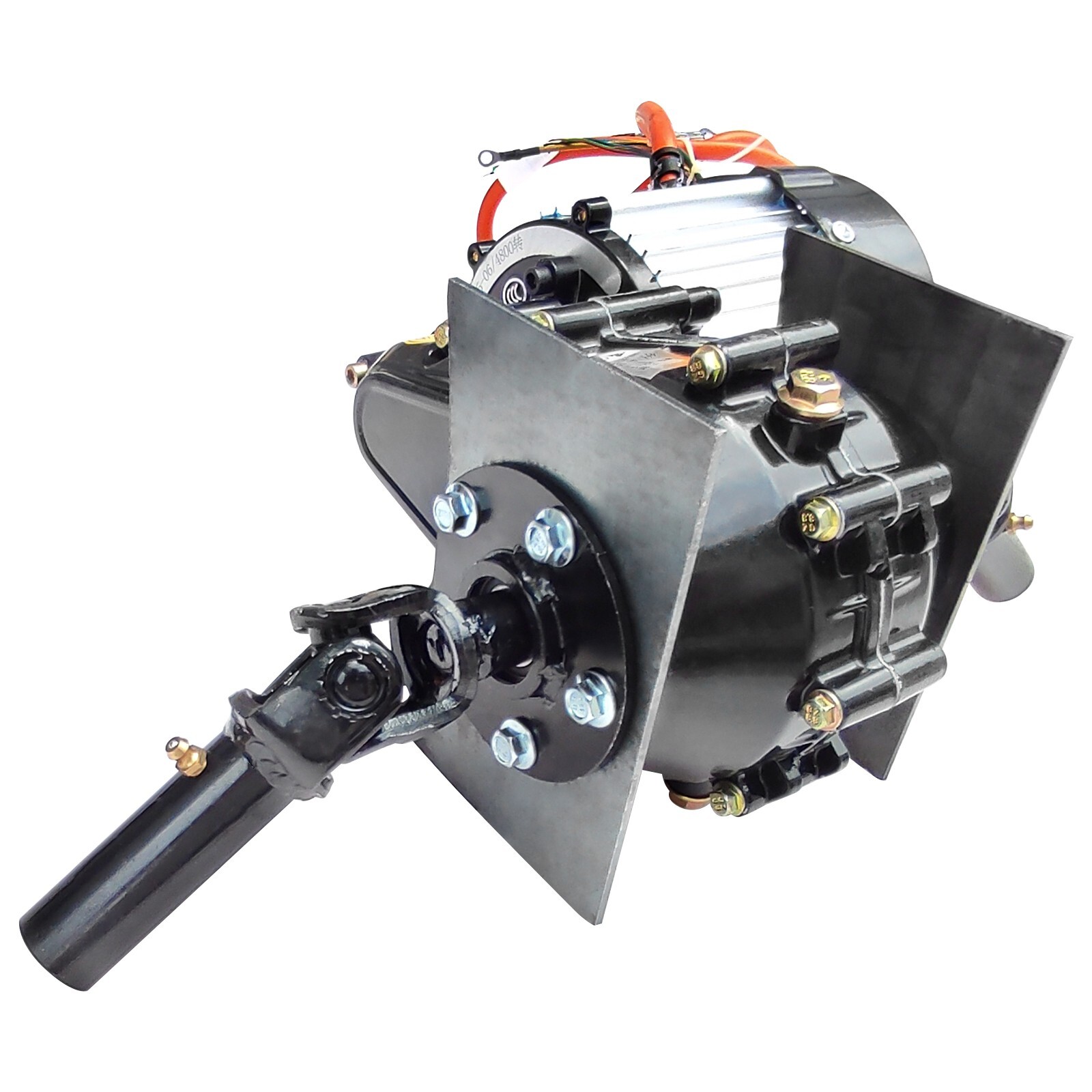 Front Axle 4 Wheel Drive Assembly 48V 1000W Differential Motor ATV Go ...