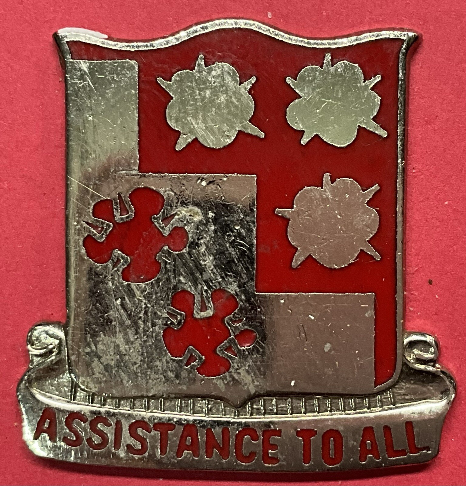 US Army 168th Engineer Bn Unit Crest Lapel Pin S21 Japan | eBay