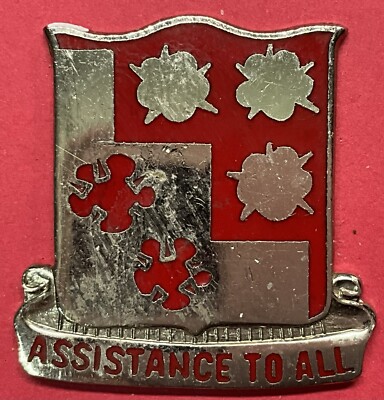 US Army 168th Engineer Bn Unit Crest Lapel Pin S21 Japan | eBay