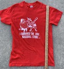Vintage I Survived The 1981 Baseball Strike T Shirt Single Stitch Hanes ...