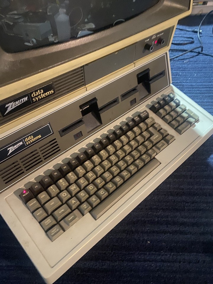 Rare Vintage Zenith Data Systems Computer Z-100 & Rare color monitor ...