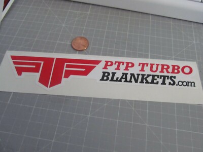 PTP TURBO Sticker Decal OLD STOCK ORIGINAL RACING | eBay