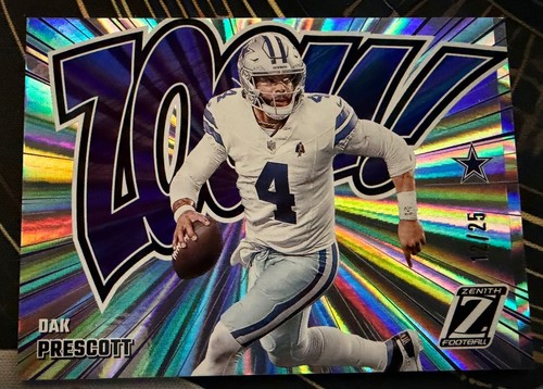 2024 Panini Zenith - CASE HIT - ZOOM Blue Spokes - Dak Prescott - #'d ...