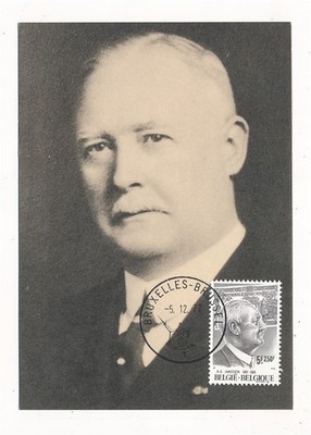 D434104 Belgium Maximum Card Albert-Edouard Janssen | eBay