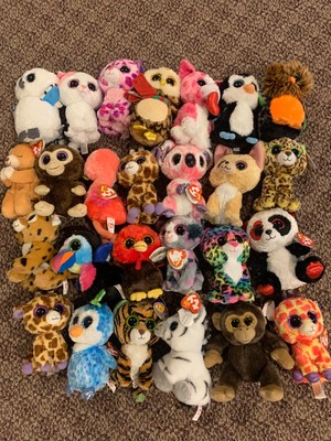 TY Beanie Boos/Babies Lot of 26 Stuffed Plush - Few With Tags ...