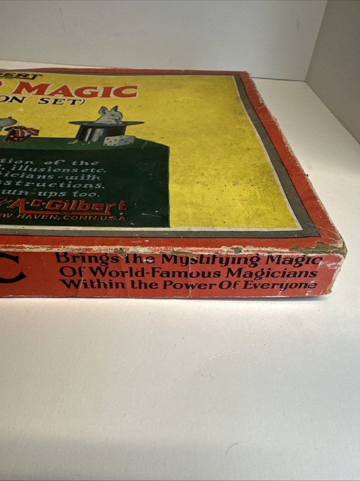 1930's Mysto Magic Exhibition Set AC Gilbert Magic Set incomplete | eBay
