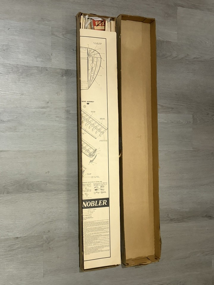 VINTAGE the JR NOBLER / Top Flight High Performance Stunt Model - *READ ...
