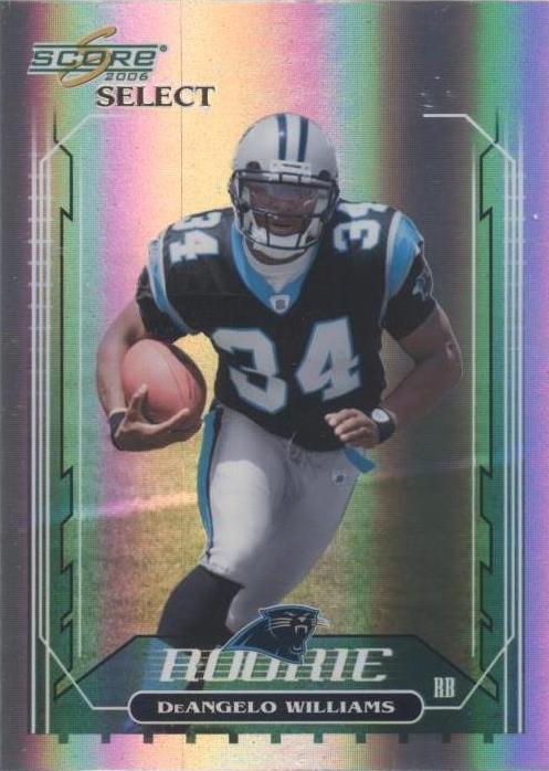 2006 Score Select - Rookie DeAngelo Williams #334 /599 (RC) for sale ...