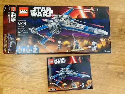 LEGO 75149 F1 Star Wars Resistance X-Wing Fighter MANUAL BOOKLET and ...