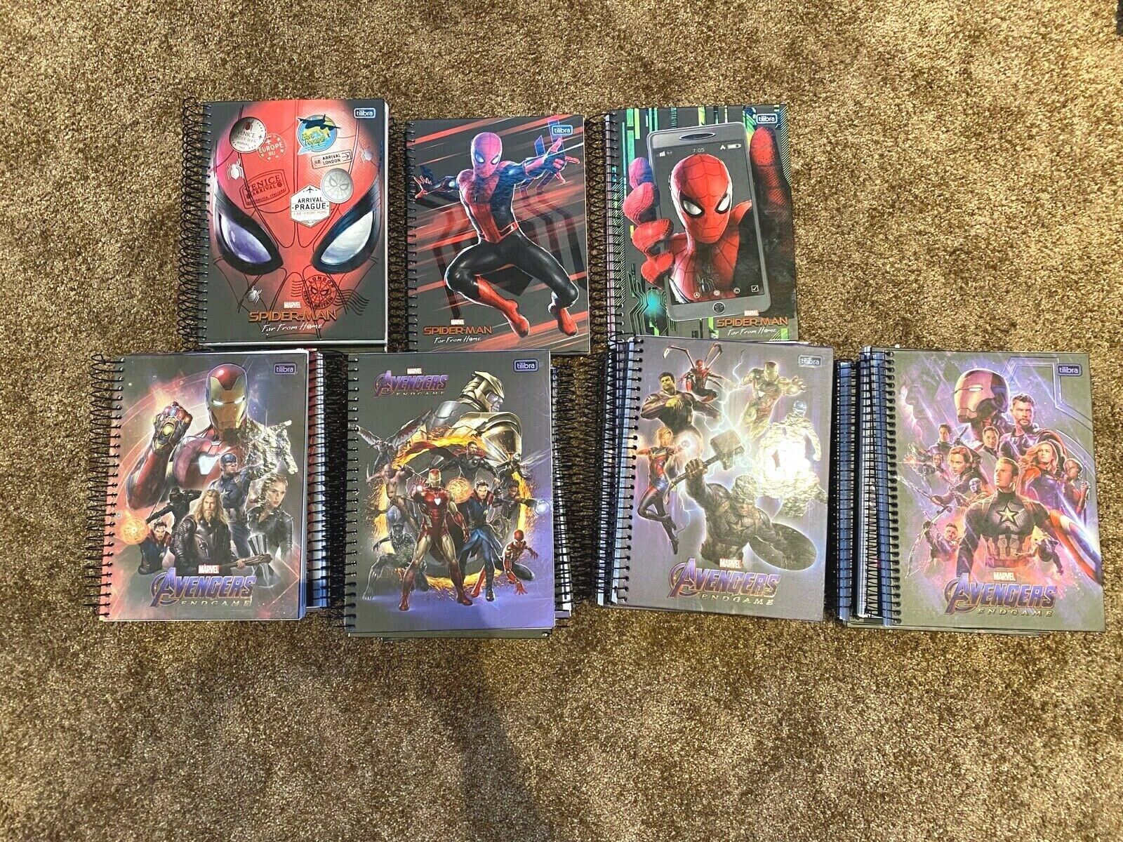 Marvel Avenger Spiral Bound Notebook Agenda 8x11" 256 Sheets Volume ...