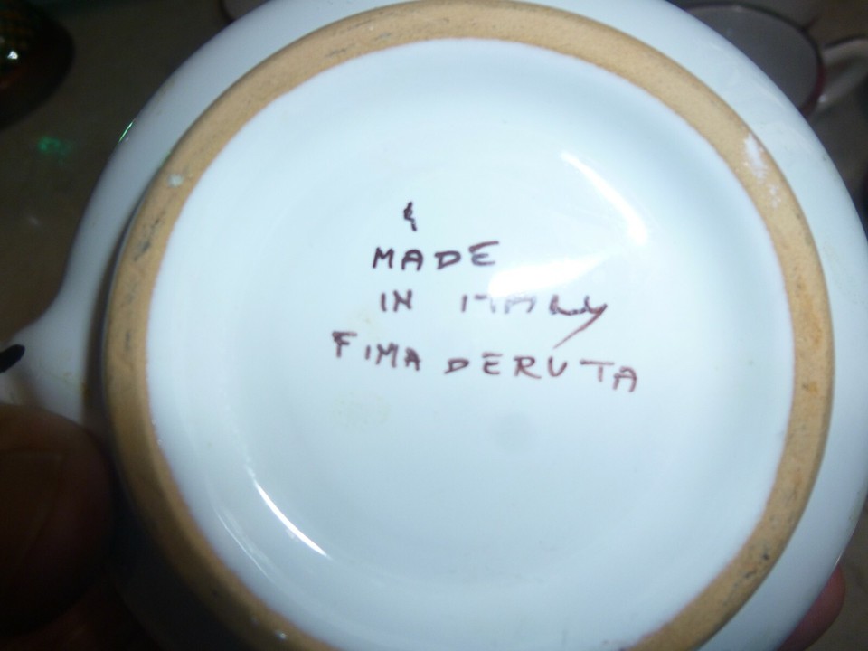 Circo B. Goldsmith Design Deruta Italy Coffee Tea Cup Mug (listing is ...