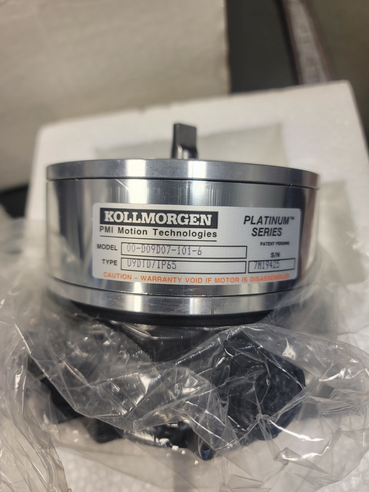 Kollmorgen platinum Series Servo Disc DC Motor | eBay
