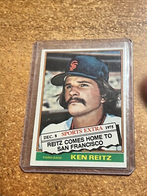 1976 Topps Baseball # 158T Traded Ken Reitz | eBay