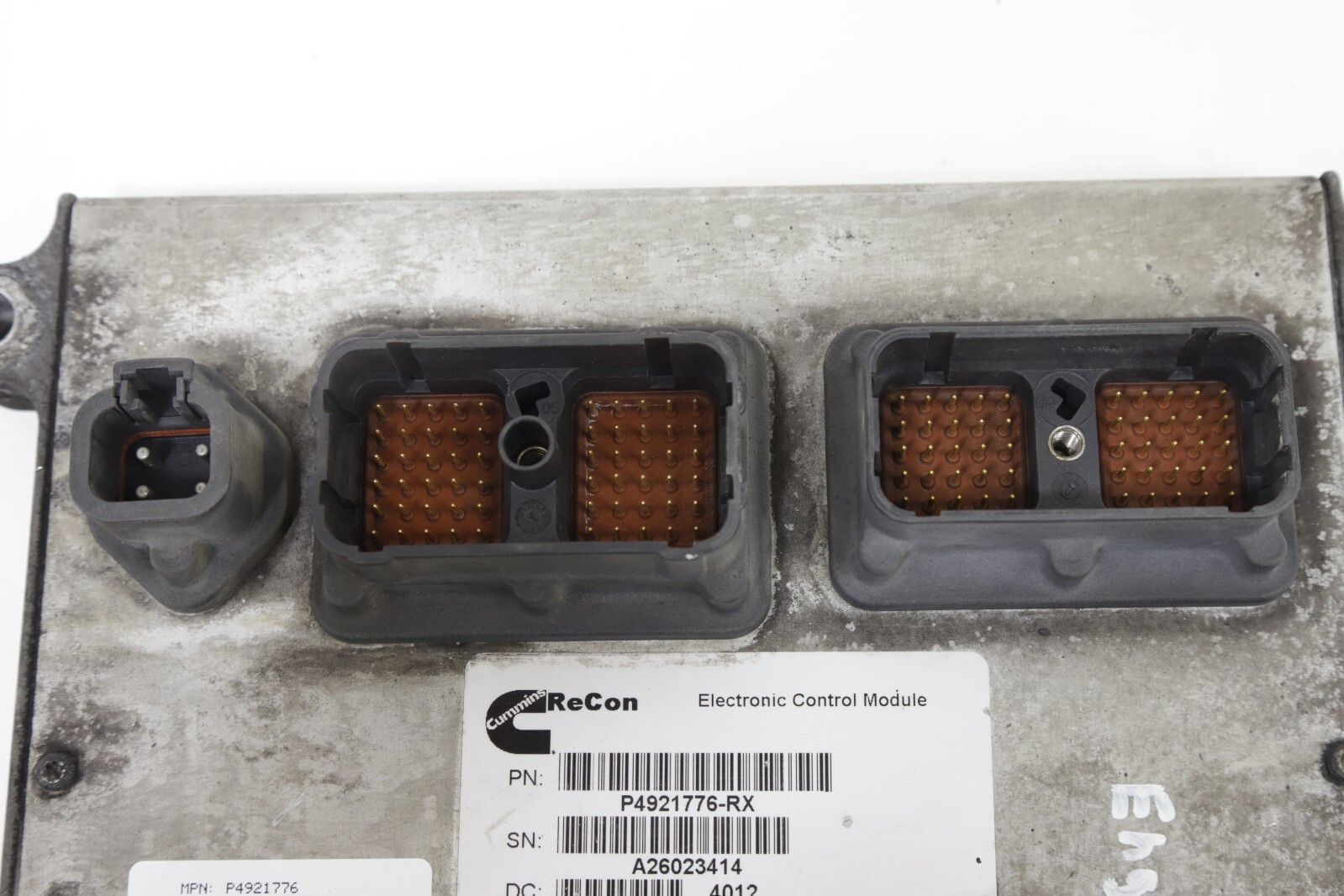 OEM Cummins Recon ECM PCM ECU Diesel Engine # P4921776-rx Bus Truck ...