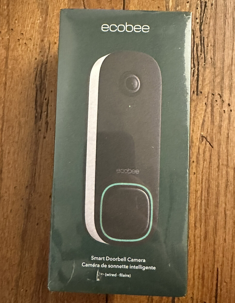 ecobee+Smart+Doorbell+Camera+%28wired%29+EB-CAMSDB-01 for sale online ...