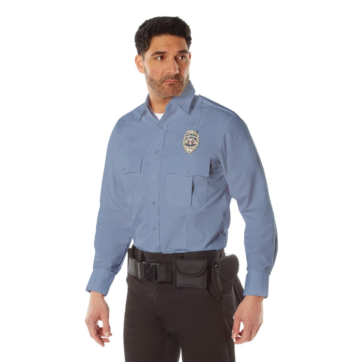 Light Blue Police Uniform Shirt
