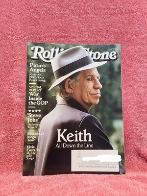 Keith Richards Rolling Stone magazine | eBay