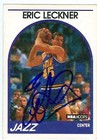 Eric Leckner autographed Basketball Card (Utah Jazz) 1989 Hoops #12 | eBay