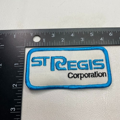 ST REGIS CORPORTATION Advertising Patch 361D | eBay