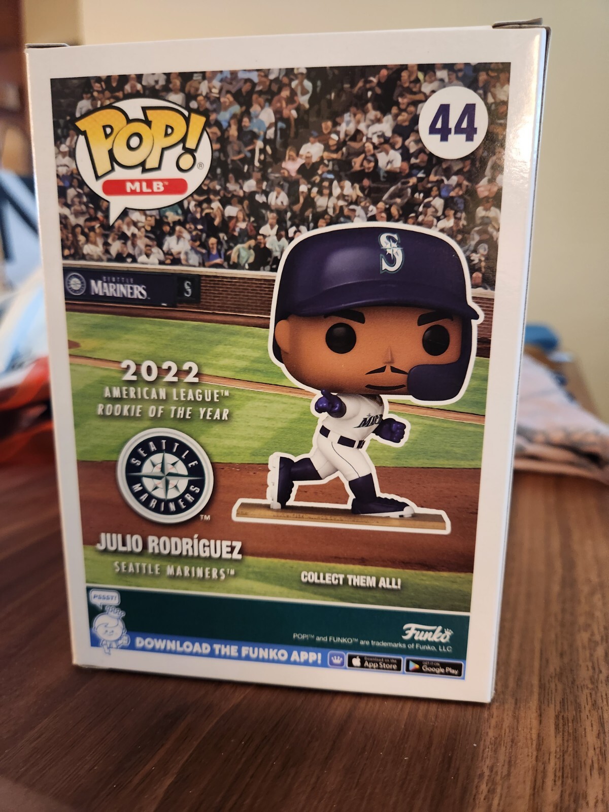 Funko POP! Julio Rodriguez 44 T-Mobile Park Exclusive - Seattle ...