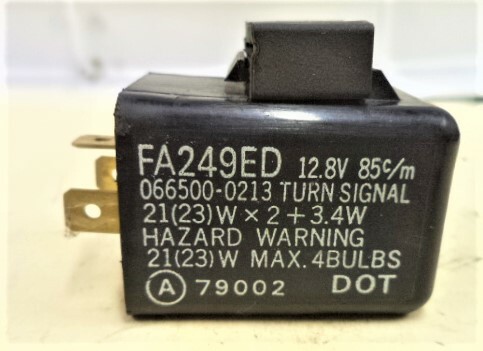 06 05 CONCOURS ZG1000 ZG 1000 TURN SIGNAL FLASHER BLINKER RELAY FA249ED ...
