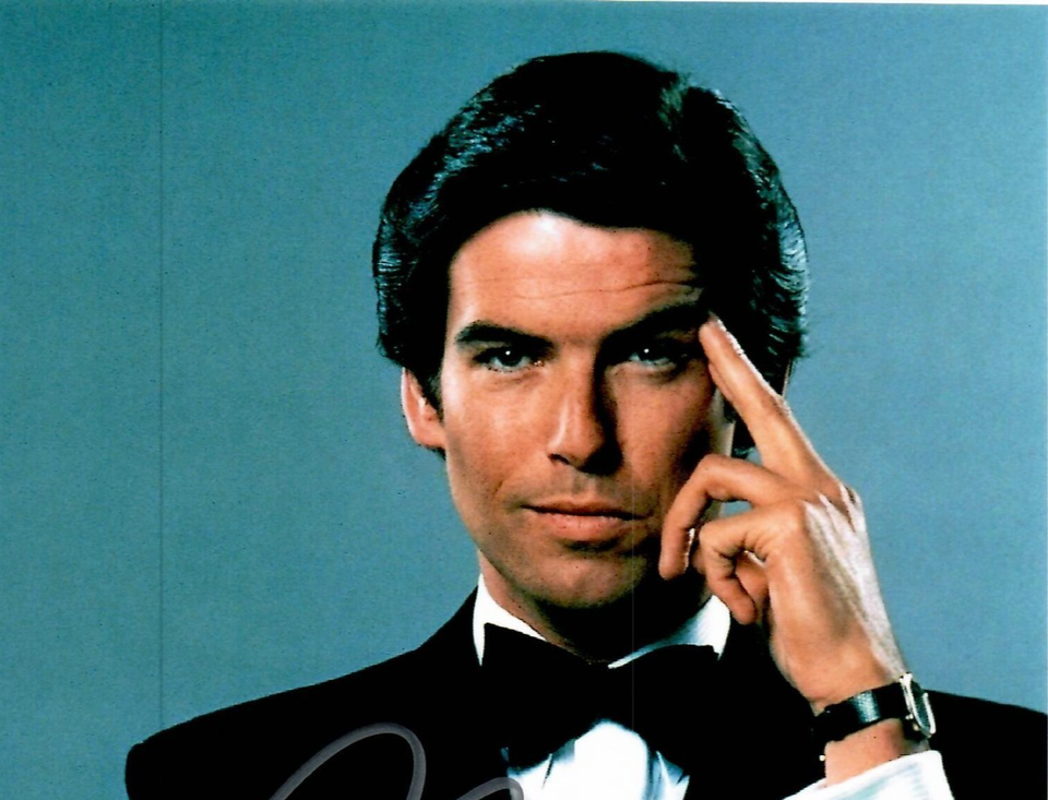 Pierce Brosnan James Bond 007 GoldenEye Actor Signed 8 x 10 Photo TTM ...