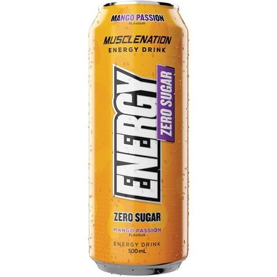 Muscle Nation Energy Drink Mango Passion 500ml | eBay