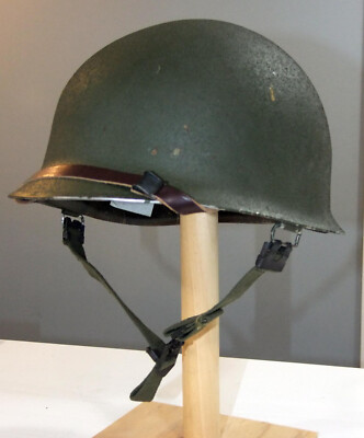 West German M56 Zweiteiliger Stahlhelm Helmet, BPB 56 | eBay