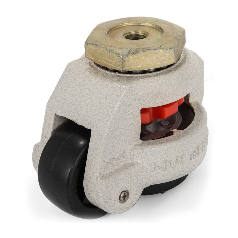 4pcs GD-80S Swivel Heavy Duty Machine Levelling Castors Wheels 2000kg ...