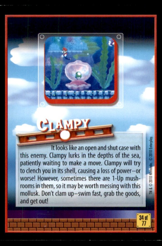 2010 EnterPLAY New Super Mario Clampy #34 Light Play | eBay