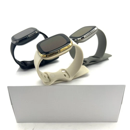 FB512 Fitbit Sense Advanced Health Smartwatch Stainless Steel Case ...