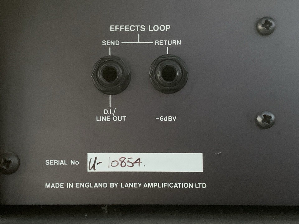 Laney Linebacker 65 Reverb Guitar Amplifier Celestion Speaker England ...