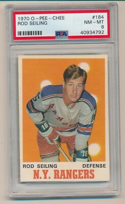 1970 - 71 OPC - #184 Rod Seiling - PSA 8 NM-MT | eBay