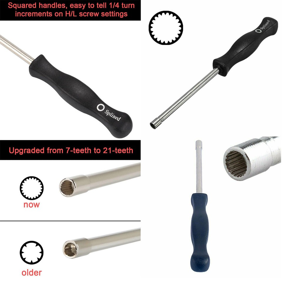 Carburetor Screw Screwdriver Adjustment Tool Kit Splined For ZAMA CARB ...