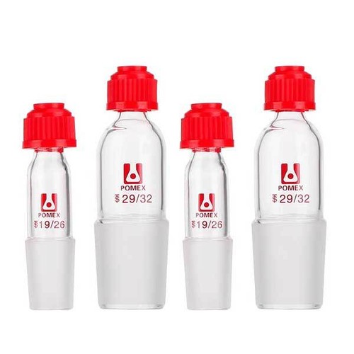 Chemistry Lab Glassware 14#-40# Thermometer Adapter with Screw Cap gb ...