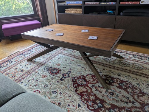 Vintage MCM Coffee Converts To Dining Table by CASTRO CONVERTIBLES | eBay