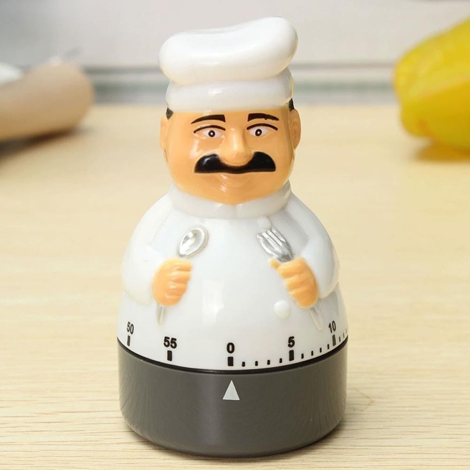 Kitchen Timer Restaurant Chef 60 Minutes Baking Timer Cooking Oven X8C0 ...