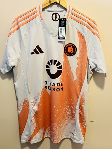 AS Roma Adidas Away 24/25 Size L BNWT - IS5405 | eBay
