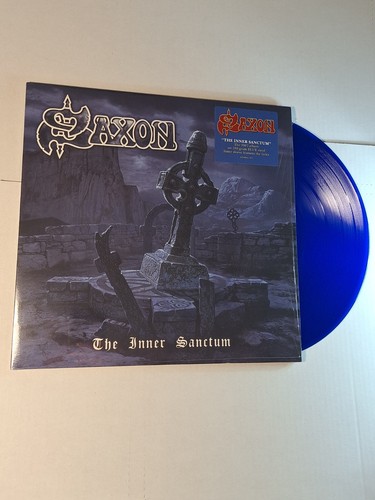 "SAXON" 2016 THE INNER SANCTUM BLUE VINYL LP NWOBHM/HEAVY METAL SHRINK ...
