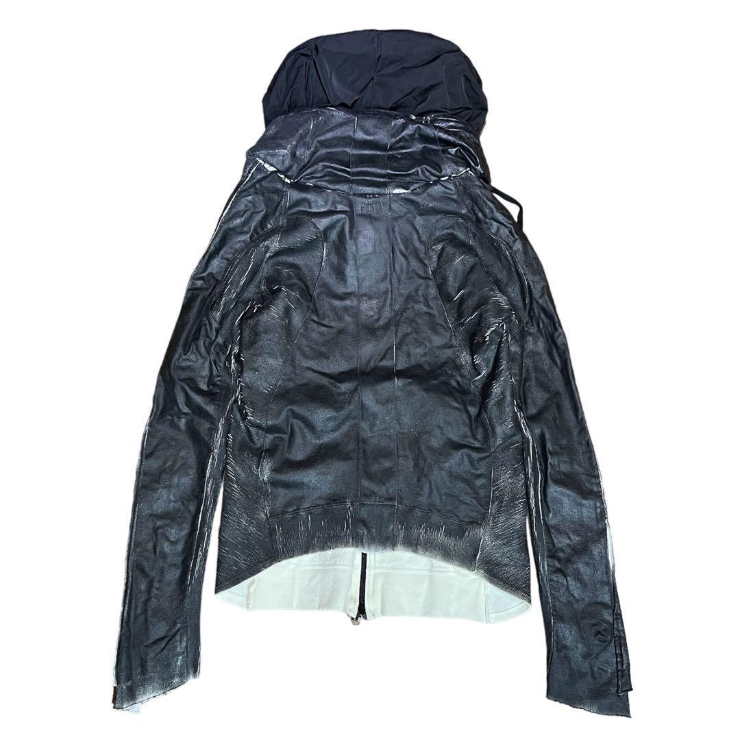 Used L.G.B. Le Grand Bleu Bono 3 Leather Jacket Size 1 Black Used L.G.B. Le Grand Bleu Bono 3 Leather Jacket Size 1 Black