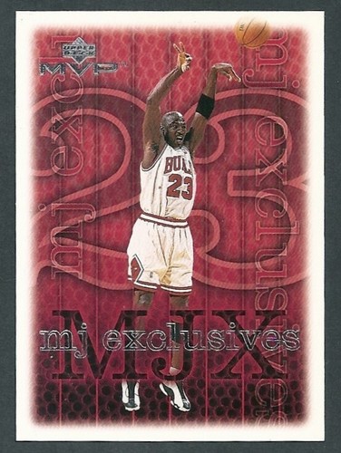 Michael Jordan 1999-00 Upper Deck MVP #193 MJ Exclusives Chicago Bulls ...