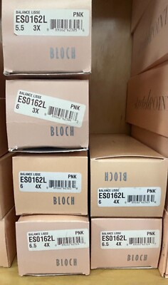 Bloch ES0162L Balance Lisse Pointe Shoes PNK | eBay