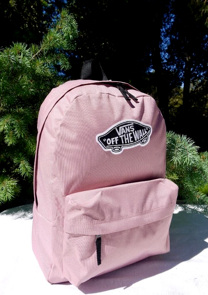 VANS Women's REALM BACKPACK 22L LAPTOP SLEEVE, ORGANIZER POCKET NWT $42 ...